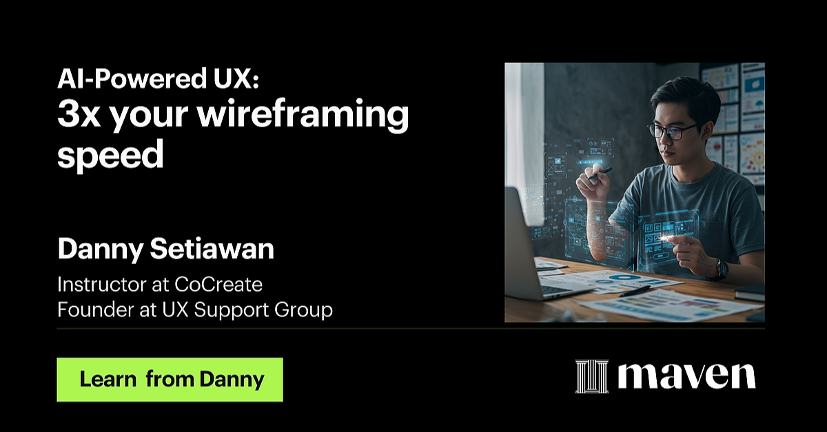 AI-Powered UX: 3x your wireframing speed